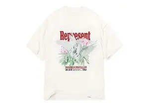 REPRESENT Double Distilled T-shirt - Flat White