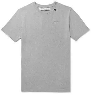 OFF-WHITE Offwhite Acrylic Arrows Short Sleeve T-shirt