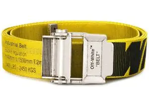 Off-White 2.0 Industrial Belt - Yellow