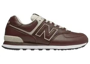 NEW BALANCE 574 Leather Sneakers