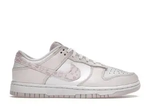 Nike Dunk Low Essential Paisley Pack Sneakers - White/pearl Pink/medium Soft Pink