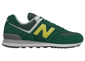 NEW BALANCE 574 Sneakers - Green/yellow