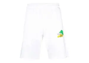 Off-White Brush Arrows Rawcut Shorts - White