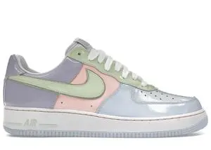 Nike Air Force 1 Low Easter Egg Sneakers - Titanium/lime Ice/storm Pink