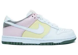 Nike Dunk Low Easter Sneakers - White/whiteone-colorlemonone-colorlight Coral
