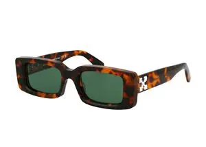 Off-White Arthur Tortoiseshell Square Sunglasses - Havana Brown