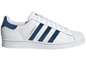 Adidas Superstar Chenille Stripes - Cloud White/cloud White/gold Metallic