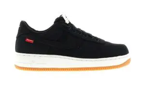 Nike Air Force 1 Low Supreme Sneakers - Black
