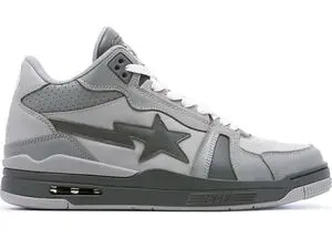 A BATHING APE Clutch Sta Sneakers - Grey