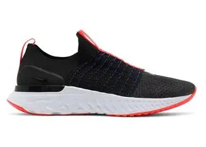 Nike React Phantom Run Flyknit 2 - Black/white/bright Crimson