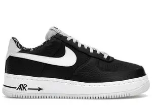 Nike Air Force 1 Low Top Sneakers - Black/white