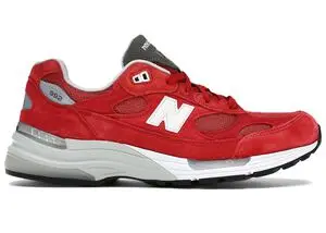 NEW BALANCE 992 Kithmasin Sneakers - Red/white