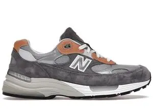 NEW BALANCE 992 Todd Snyder 10th Anniversary Sneakers - Grey/white/tan