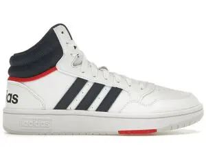 Adidas Hoops 3.0 Sneakers - Cloud White/legend Ink/vivid Red