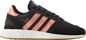 Adidas Iniki Runner Sneakers - Core Black/semi Flash Orange