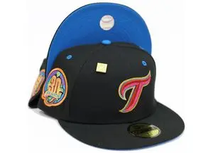 New Era Toronto Jays 30th Season 59fifty Fitted Cap - Black/blue