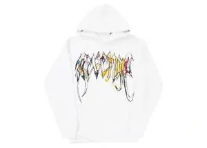 REVENGE Durk Painting Hoodie - White