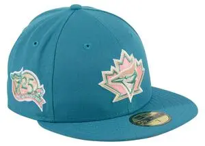 New Era Toronto Blue Jays 25th Anniversary Fitted Hat - Teal