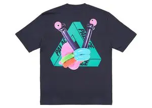 PALACE Tritwister T-shirt - Navy Blue