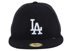 New Era Los Angeles Dodgers Polartec 59fifty Fitted Hat - Black