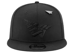 New Era X Paper Planes 9fifty Snapback Hat - Black