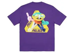 PALACE Tritwister T-shirt Regal Purple