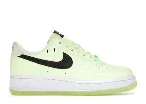 Nike Air Force 1 Low '07 Glow In The Dark Sneakers - Barely Volt/black
