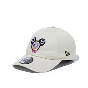 New Era X Takashi Murakami Flower Dob Stone Cap - White