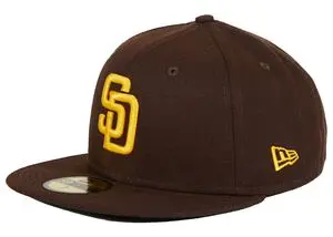New Era San Diego Padres 59fifty Fitted Hat - Brown