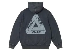 PALACE Washed Out Triferg Hood - Navy Blue