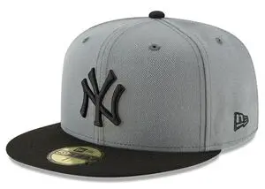 New Era New York Yankees 59fifty Fitted Hat - Dark Gray/black