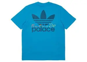 PALACE X Adidas Nature Tee Shirt Mystery Petrol