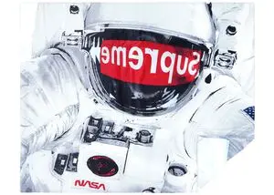 Supreme Astronaut Beach Towel - Multicolor