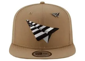 New Era X Paper Planes 9fifty Snapback Hat - Maple