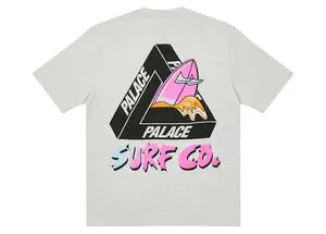 PALACE Trisurf Co T-shirt - Grey Marl
