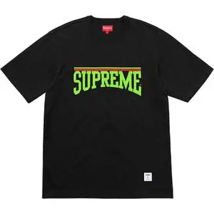 Supreme Arch Short Sleeve Top - Black