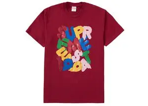 Supreme Balloons Tee Shirt - Cardinal