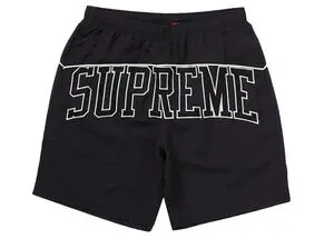 Supreme Arc Water Short - Black