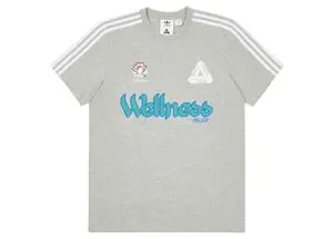 PALACE X Adidas Palaste T-shirt Medium Grey Heather