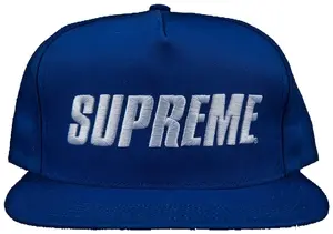 Supreme 5 Panel Hat - Royal