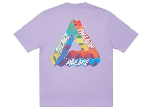 PALACE Trivisions T-shirt Violet