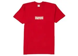 Supreme Bandana Box Logo Tee Shirt - Red