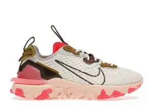 Nike React Vision Sneakers Summit White/siren Red/desert Moss