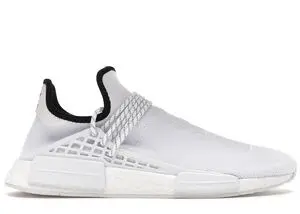 Adidas Nmd Hu Pharrell Extra Eye Sneakers - Cloud White/core Black/cloud White