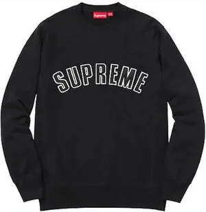 Supreme Arc Logo Crewneck Sweatshirt