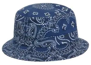 Supreme Bandana Crusher Hat - Navy Blue