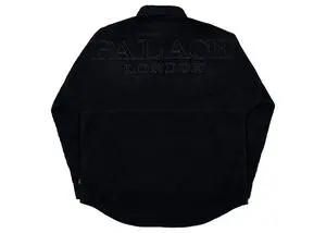PALACE Washed Drop Shoulder Cord Shirt - Navy