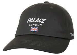 PALACE Ventile London 6panel Cap - Charcoal
