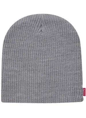Supreme Basic Beanie - Heather Grey