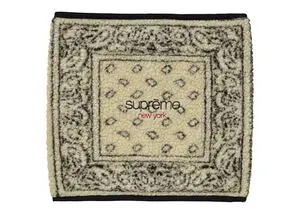 Supreme Bandana Fleece Neck Gaiter - Tan